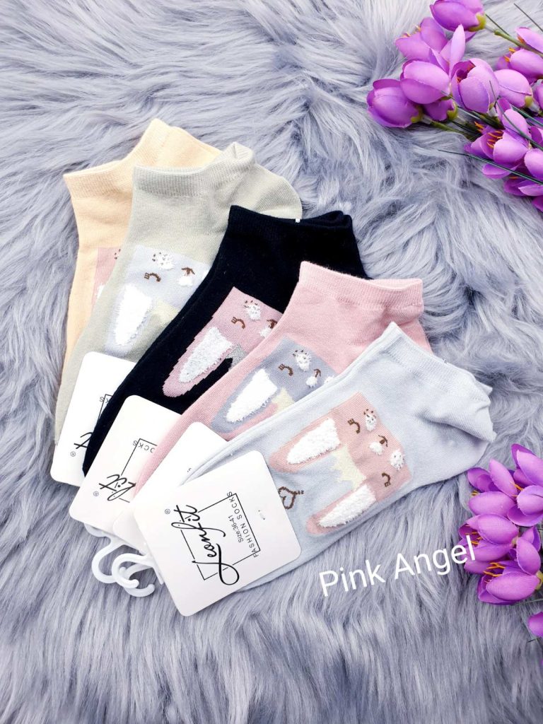 Дамски чорапи - 5 чифта - Pink Angel