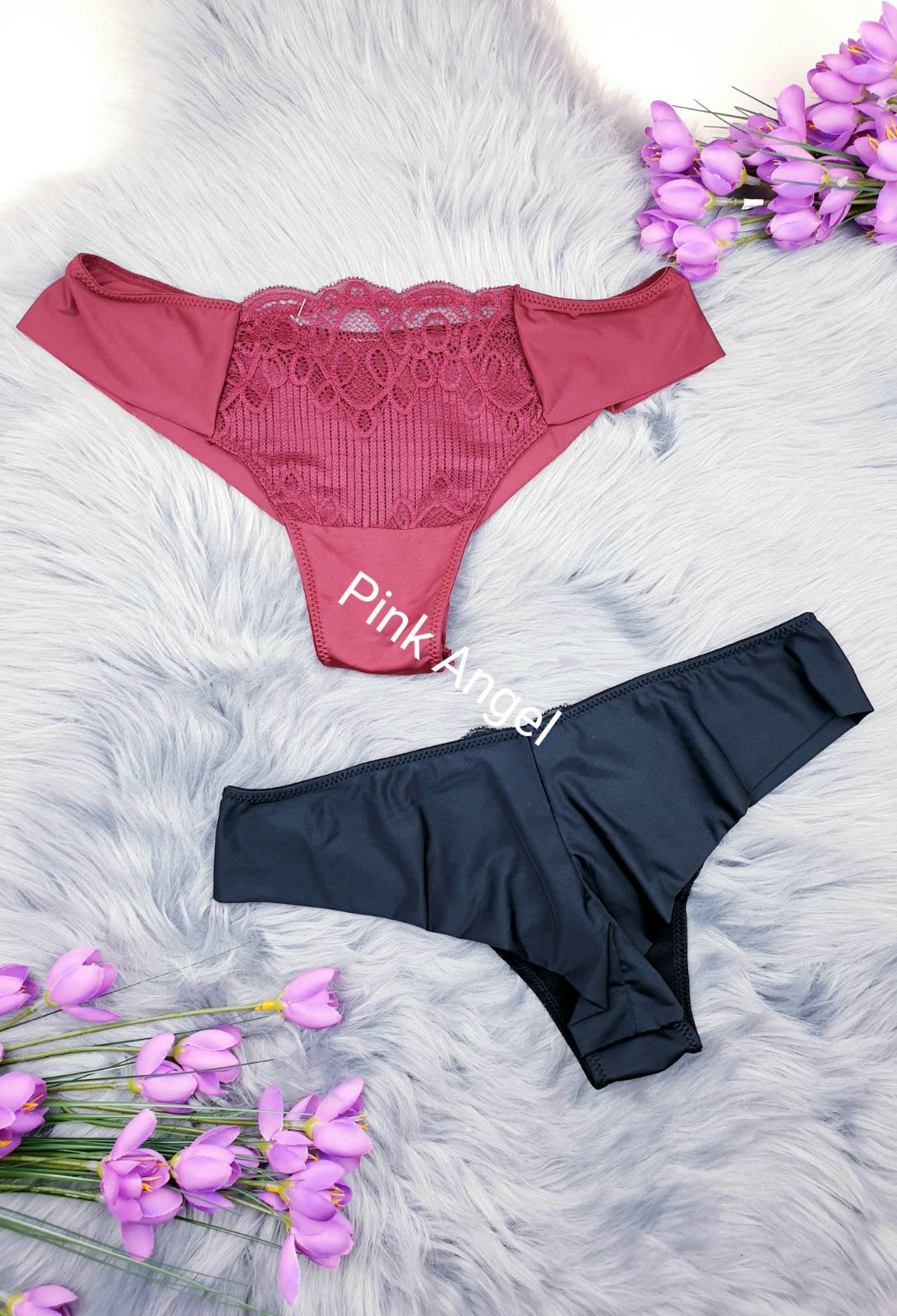 Микрофибърни бразилки 4548-7 - Pink Angel